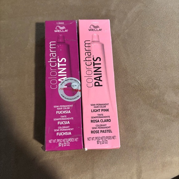 Wella | Hair | Wella Color Charm Paints Fuchsia And Light Pink | Poshmark